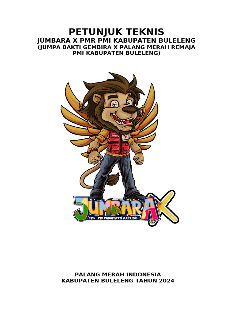 Petunjuk Jumbara X PMR Buleleng 2024 | PDF