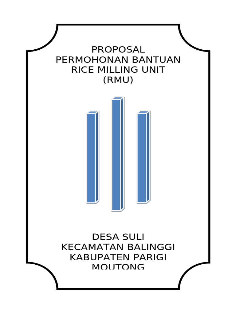Proposal Permohonan Rmu | PDF
