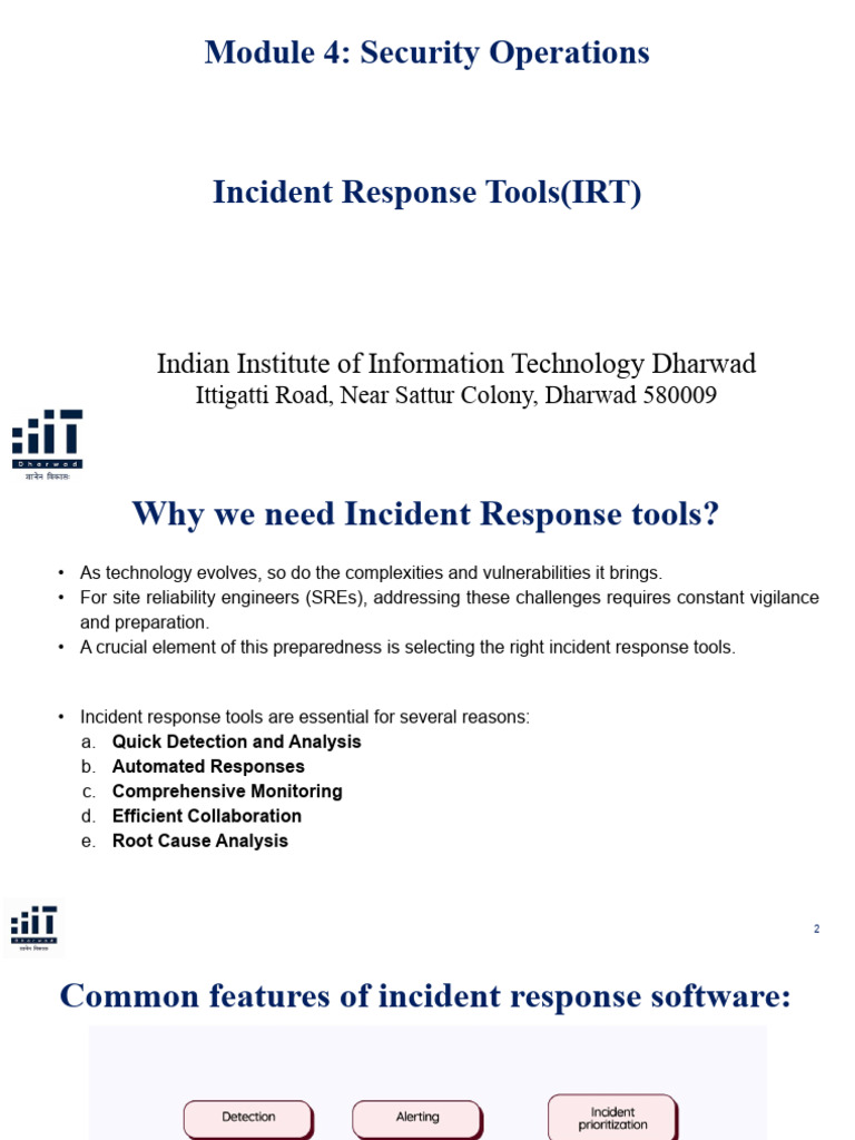 Essential Incident Response Tools Guide | PDF | Vulnerability ...