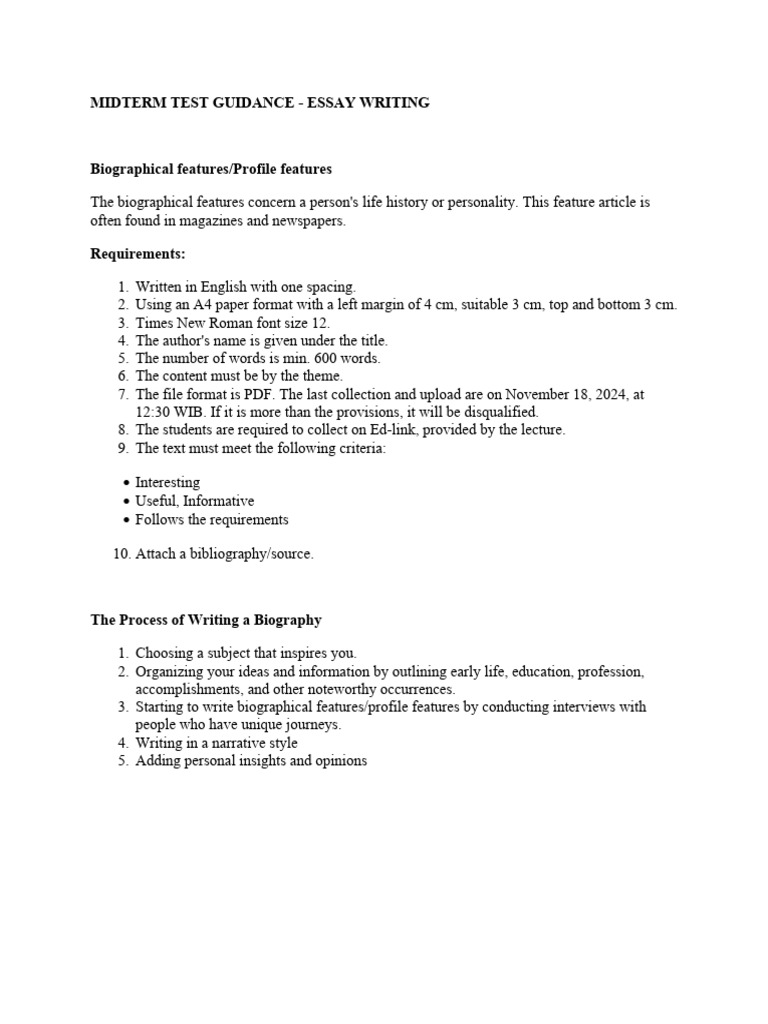 UTS ESSAY WRITING | PDF