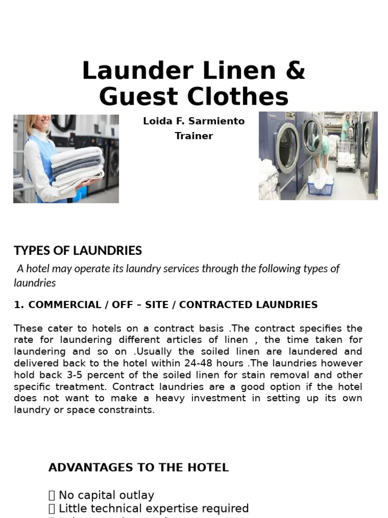 Launder Linen Guest Clothes | PDF | Washing Machine | Laundry
