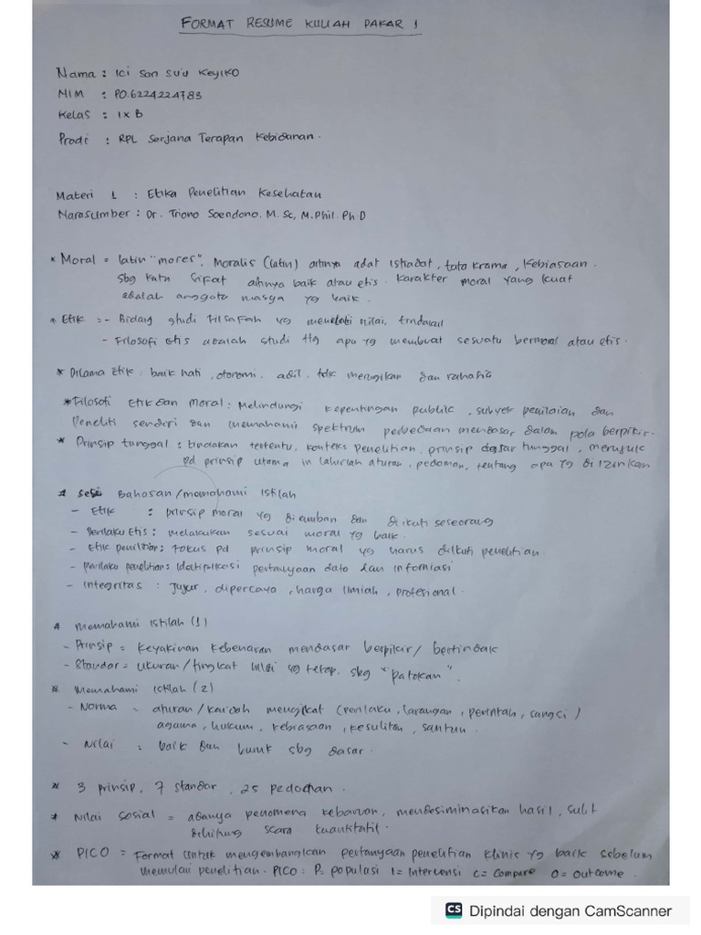 Resume Kuliah Pakar I - Ici San Su'u Keyiko | PDF