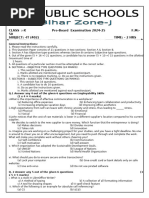 671732f575d3a CBSE IT (402) Solved Sample Paper Class X (2024-25) | PDF | Databases | Spreadsheet