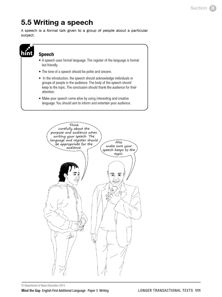MTG Formal Speech Writing | PDF | Linguistics | Human Communication