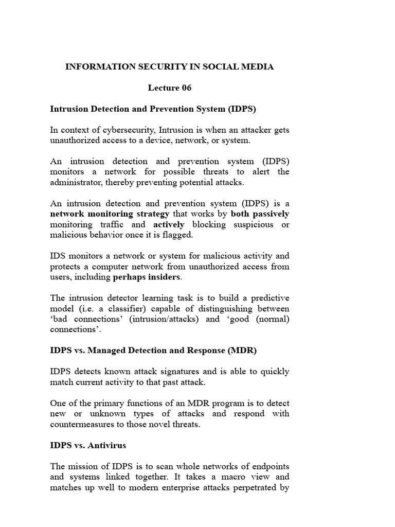 InfoSec Lec06 Oct14-18 | PDF | Computing | Computer Networking