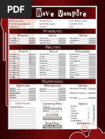 VTM V5 Character Creation Guide | PDF | Tabletop Games | Gaming