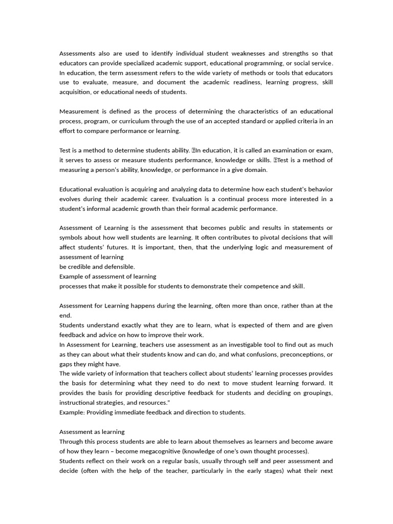 Talent Measurement. | PDF | Educational Assessment | Behavior Modification