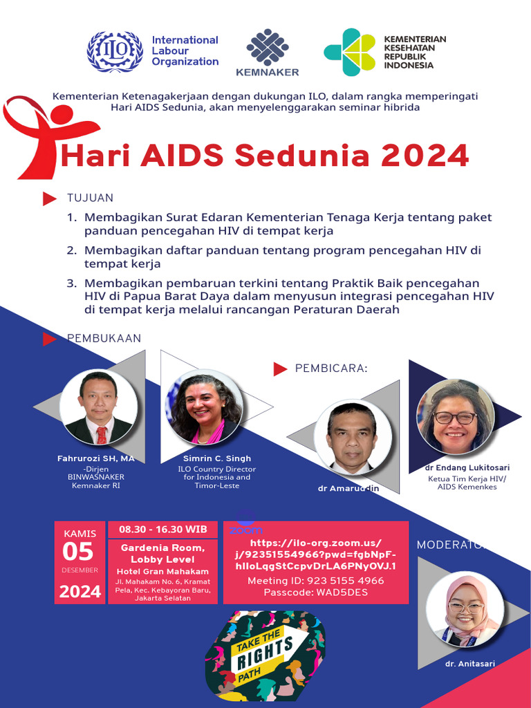 Seminar Hibrida Hari AIDS Sedunia 2024 | PDF