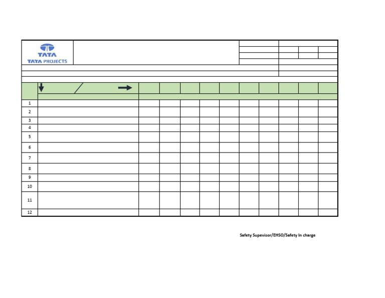 Checklist For Nylon Belt Sling (1) - TATA | PDF