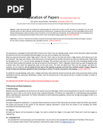 Template For Publication-Style (ACS) Reports | PDF | Abstract (Summary ...