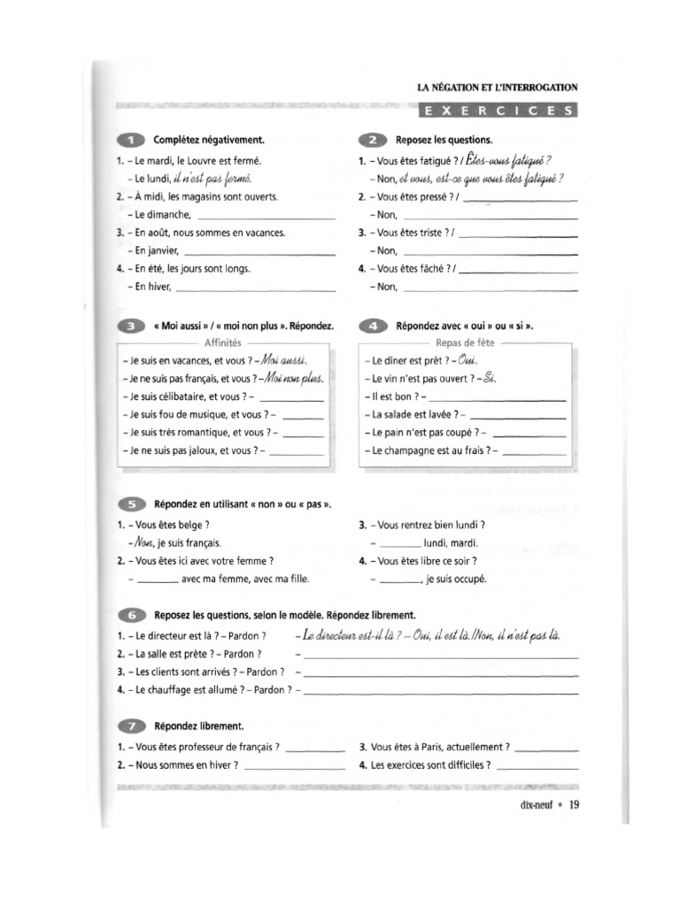 Inversion du sujet 1 | PDF