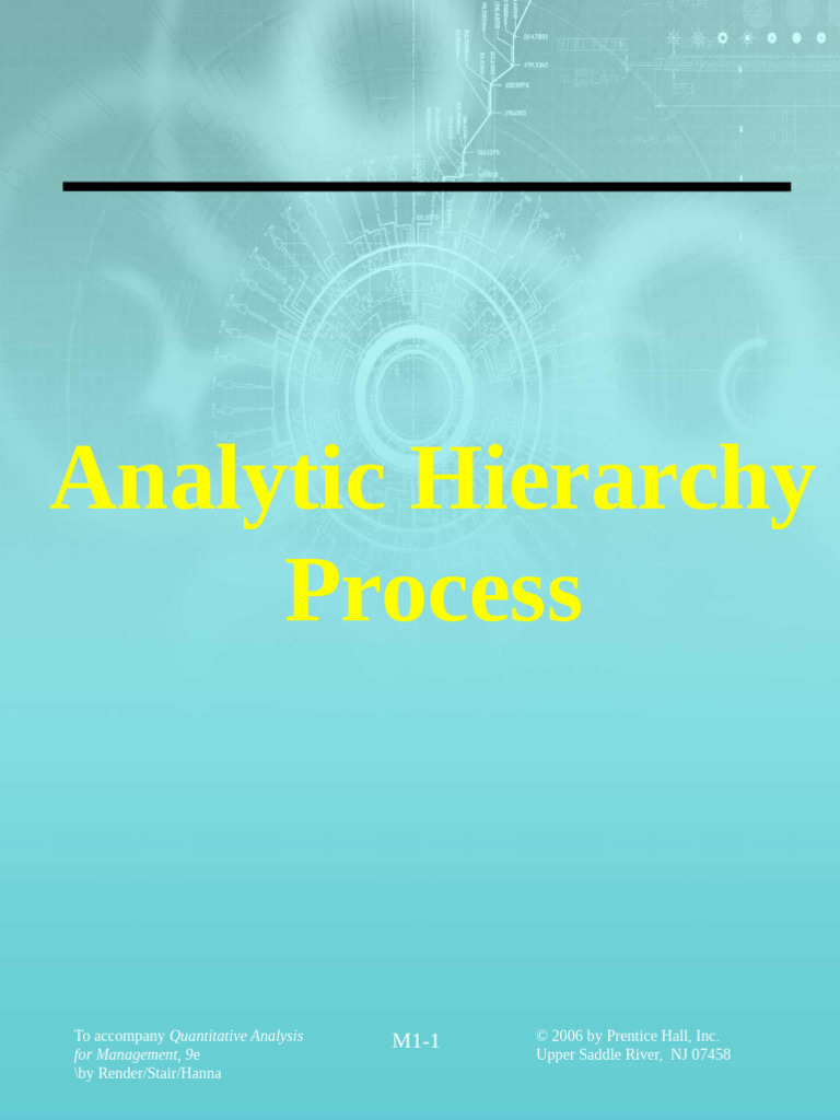 AHP Telyu | PDF | Applied Mathematics