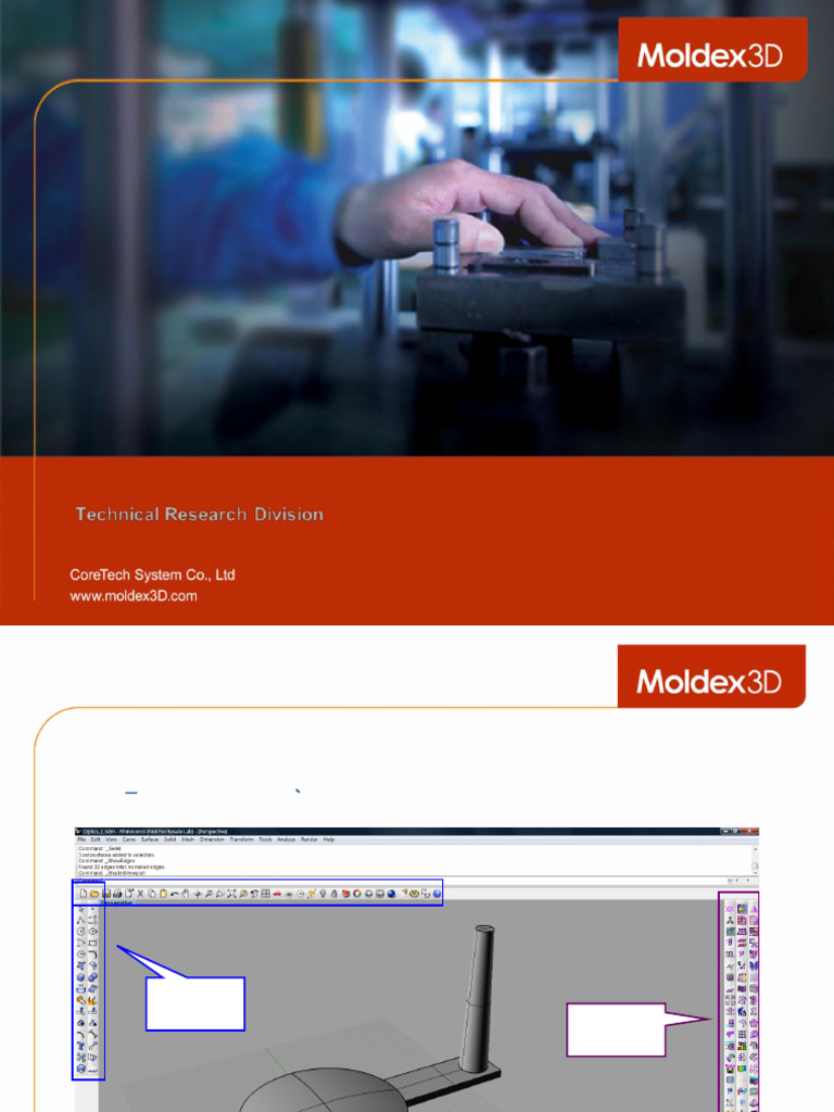 Pre-Processing Technology For Optical Parts Simulation Using Moldex3D - Optical Lens - V1.0 ...
