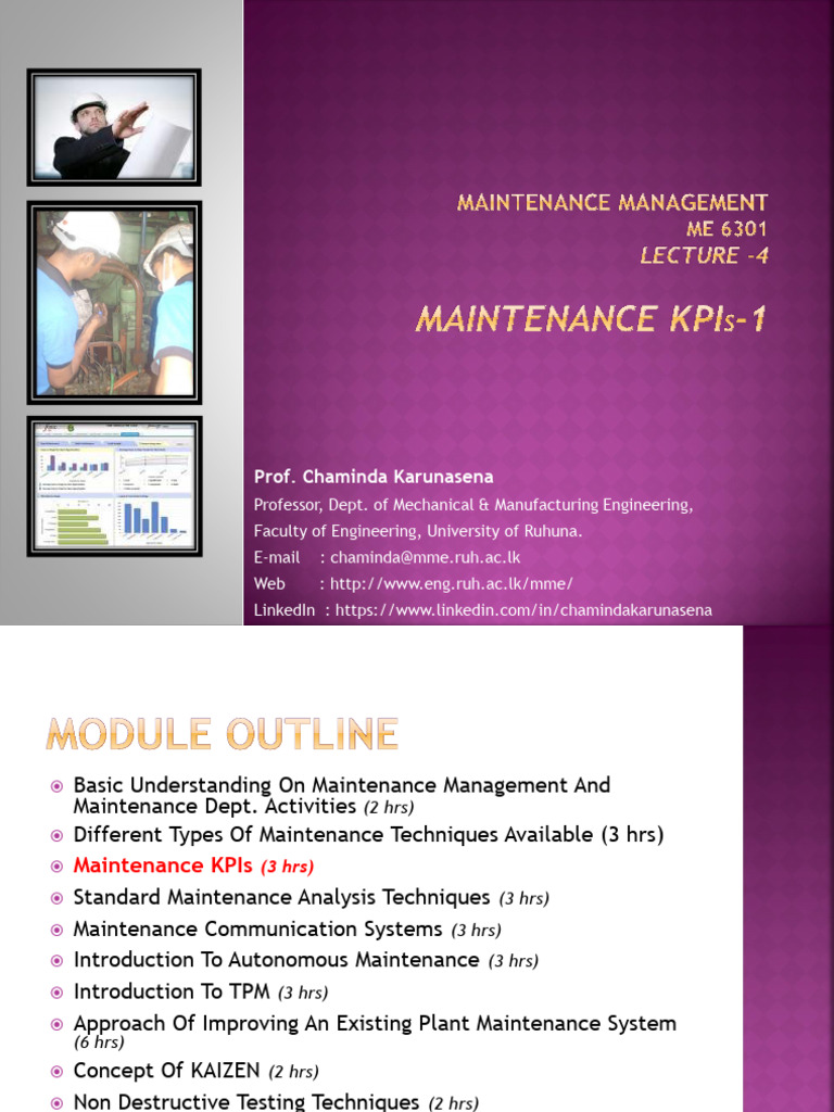 4-Mnt KPIs-1 | PDF | Business | Engineering