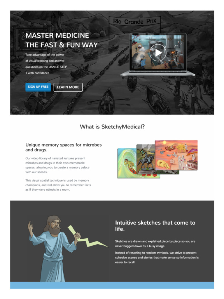 Sketchy Micro QuickReview | PDF | Tuberculosis | Staphylococcus Aureus