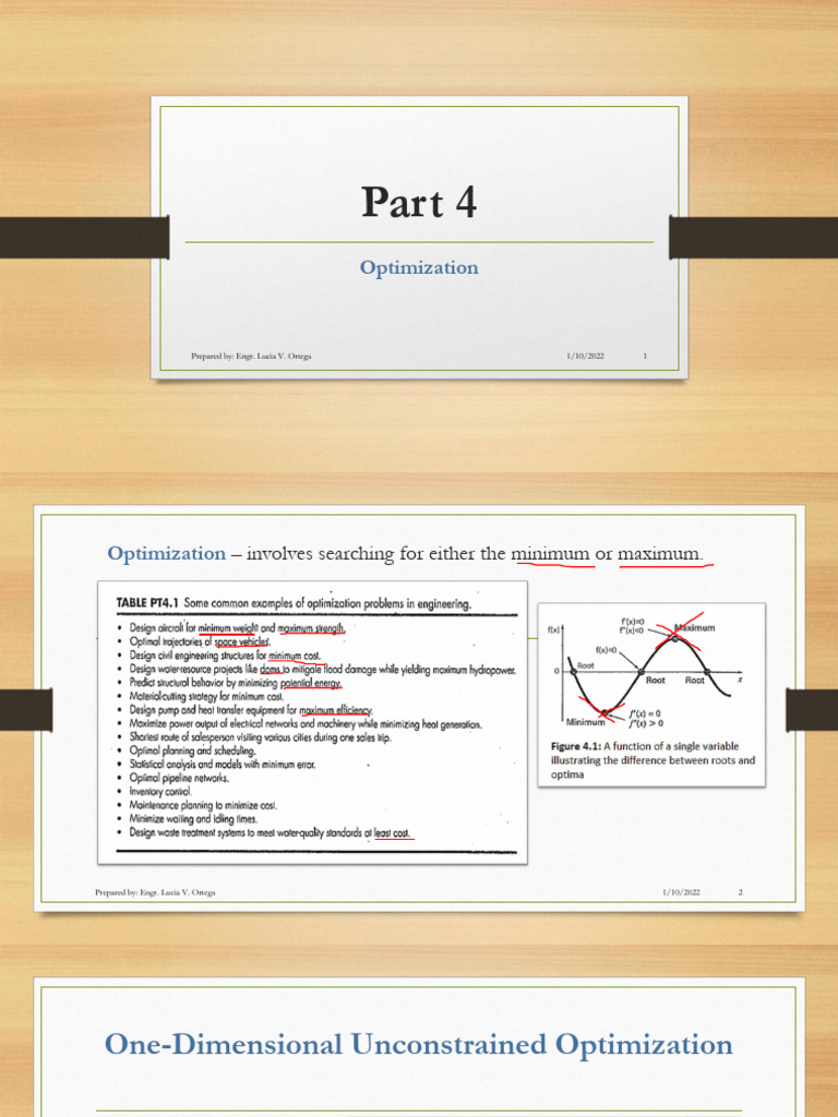 MathEng5-M - Part 7-1 | PDF | Mathematical Optimization | Mathematical Relations