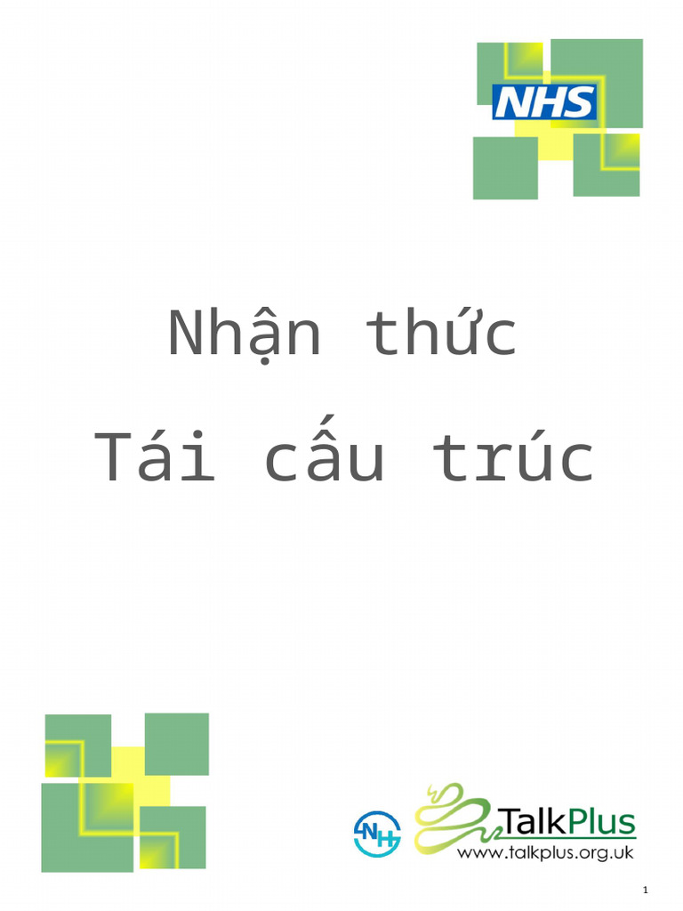 Cognitive Restructuring | PDF