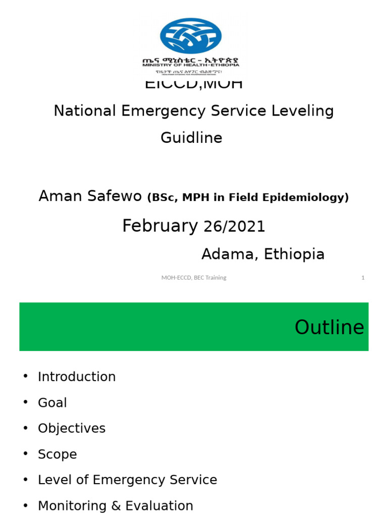 BEC - WHO - Toolkit - Implementation - HC Oraintation | PDF | Emergency ...