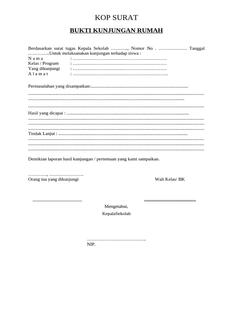 Surat Home Visit | PDF