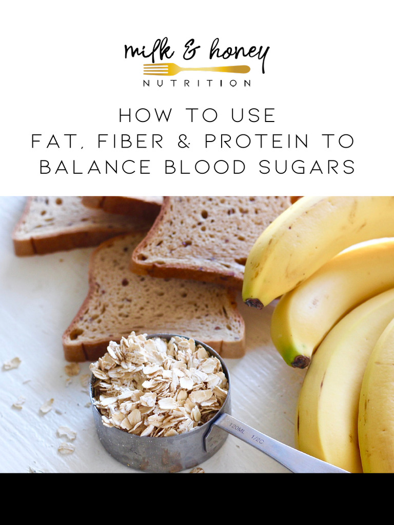 Blood Sugar Balance Choosing The Right Foods - Milk & Honey Nutrition ...