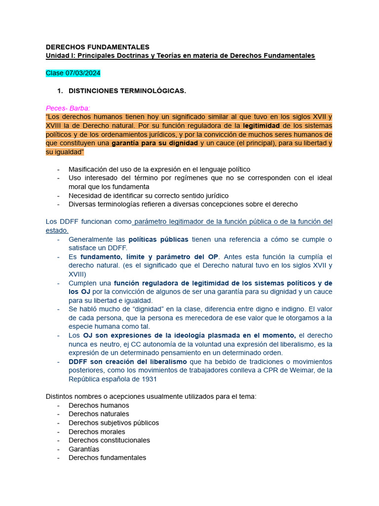 DDFF Tipeo | PDF | Derechos humanos | Derechos