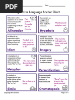 Figurative Language Color by Number | PDF | Linguistics