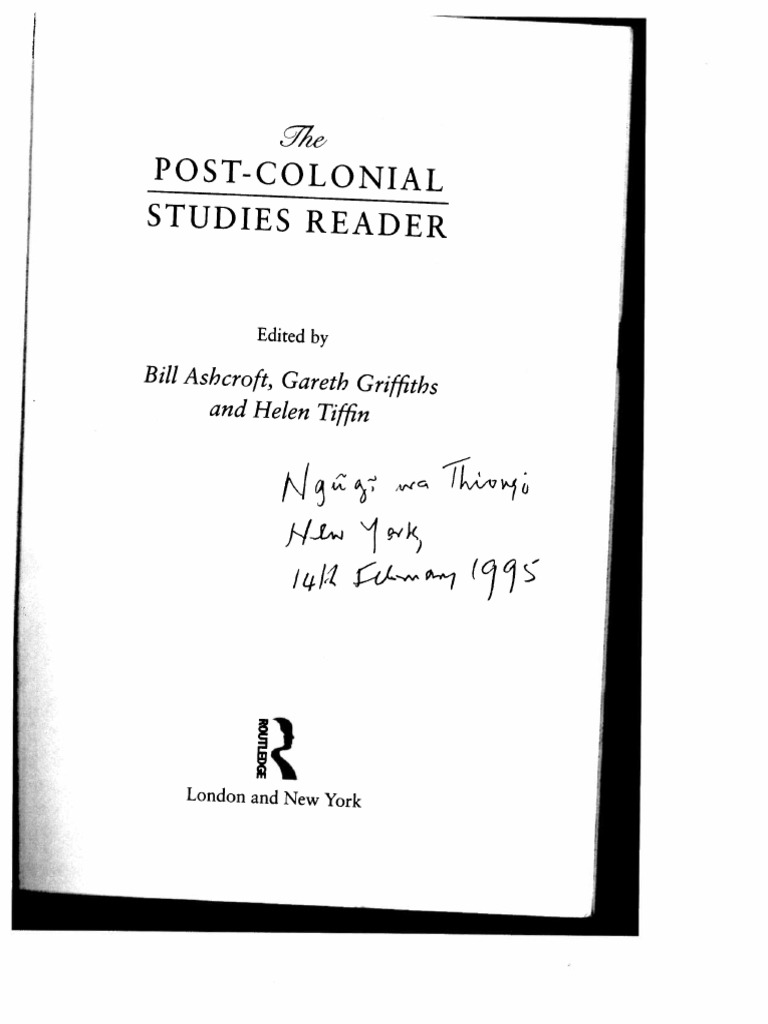 Wellek Readings Ngugi Abolition | PDF