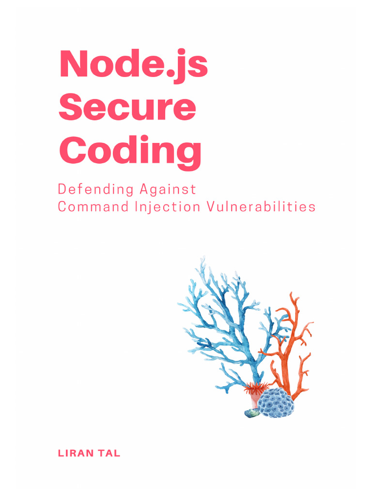 Nodejs Secure Coding Book Preview | PDF | Vulnerability (Computing) | Computing