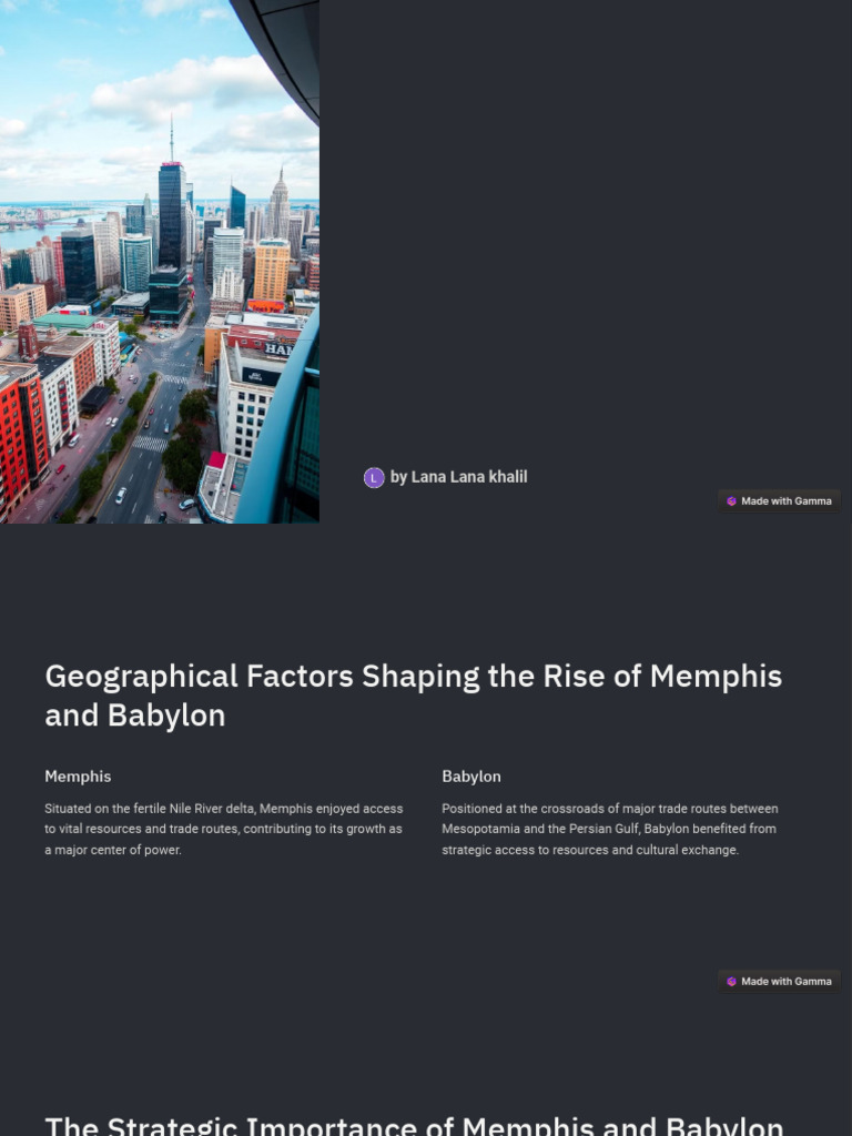 The Influence of Geography Reasons and Social Backgrounds On Urban ...