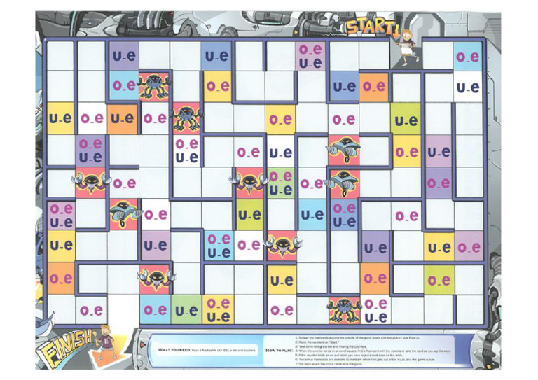 Long Vowel Maze | PDF