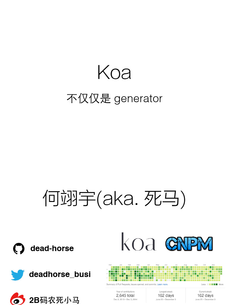Koa Not Only Generator | PDF