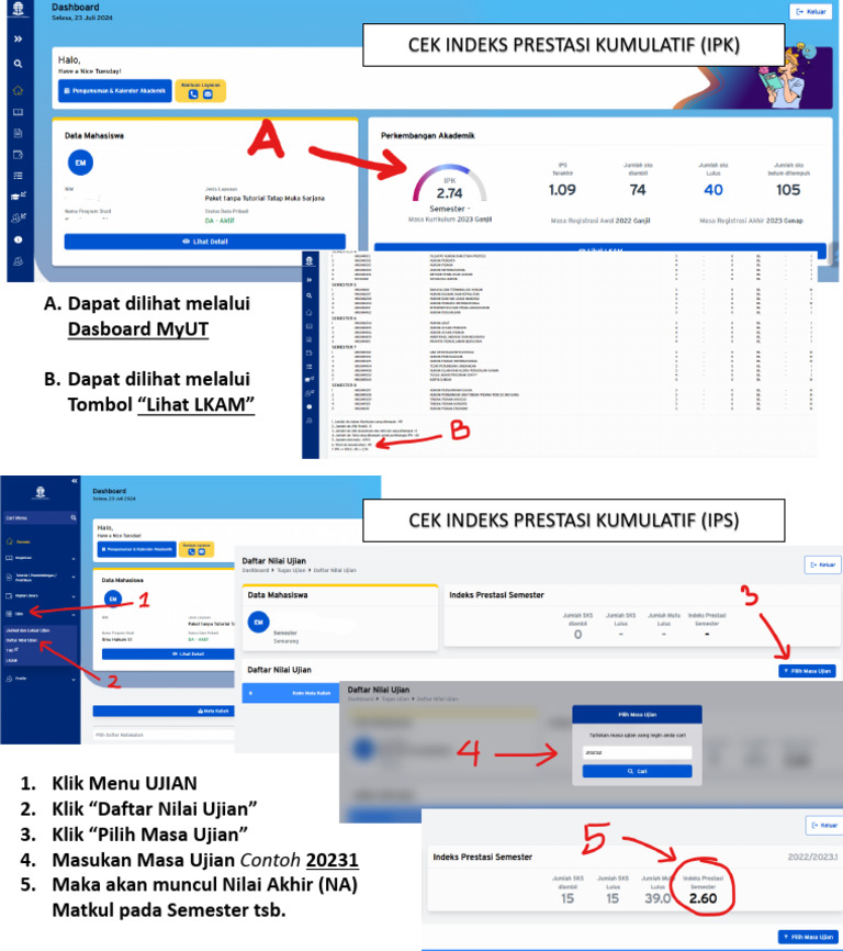 Pedoman Cek Ipk Dan Ips | PDF