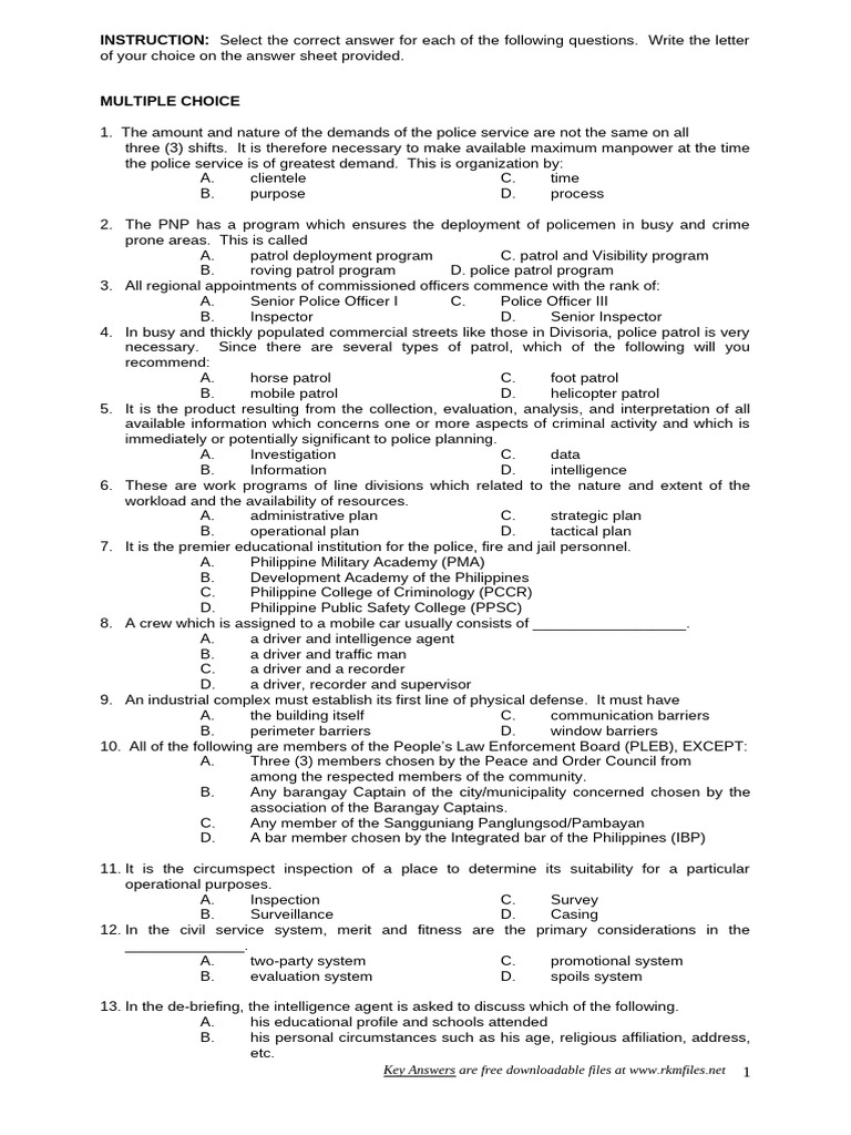 Law Enforcement Administration | PDF | Police | Inspector