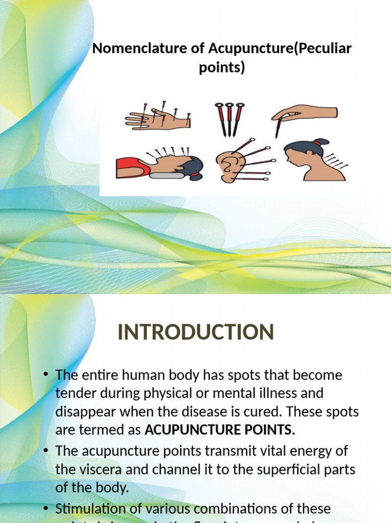 Acupuncture Points and Their Nomenclature | PDF | Meridian (Chinese ...