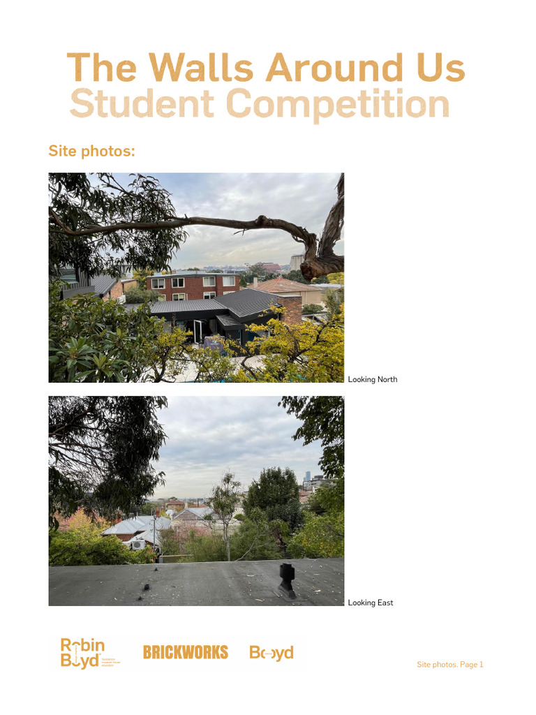 03. The Walls Around Us Student Competition_Site Photographs | PDF