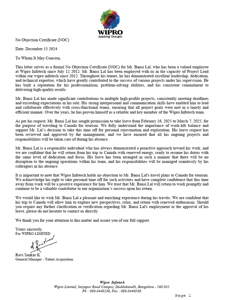 NOC | PDF | Leadership | Business