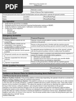 Ipaf Guidance On Rescue Plan | PDF | Safety