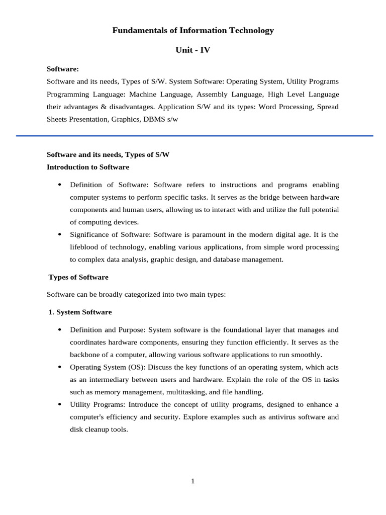 Nme Fit Unit IV (1) (1) | PDF | Operating System | Databases