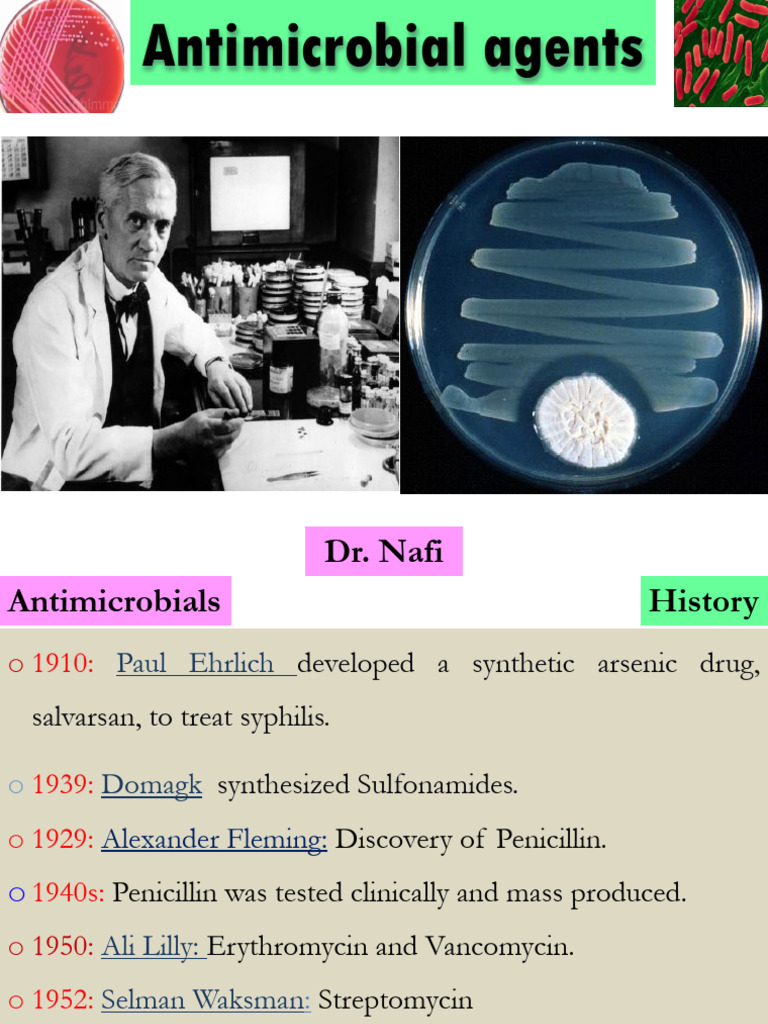 Introduction To Antibiotics | PDF | Antimicrobial | Penicillin