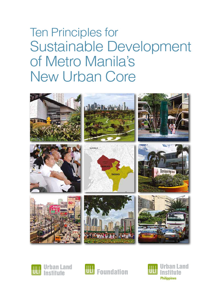 Ten Principles For Sustainable Development of Metro Manila's New Urban ...