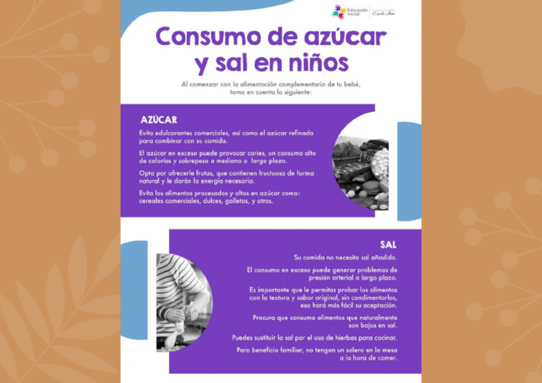Consumo de Azucar y Sal | PDF