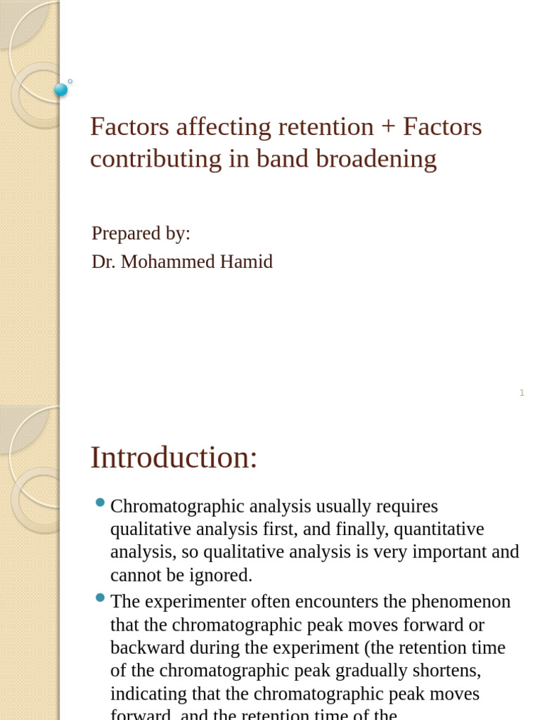 Lecture 9 Factors Affecting Retention & Factors Contributing In | PDF ...