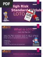 LOTO Flowchart Dec2011 | PDF | Prevention | Occupational Safety And Health