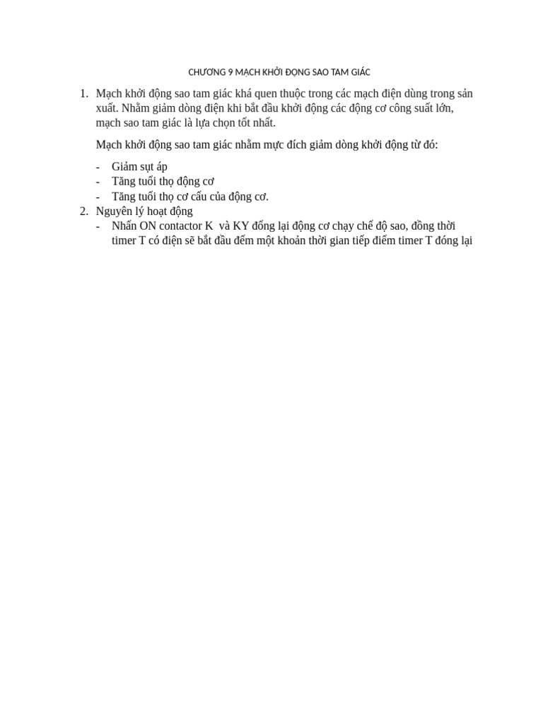 Chương 9 M CH KH I Đ NG Sao Tam Giác | PDF