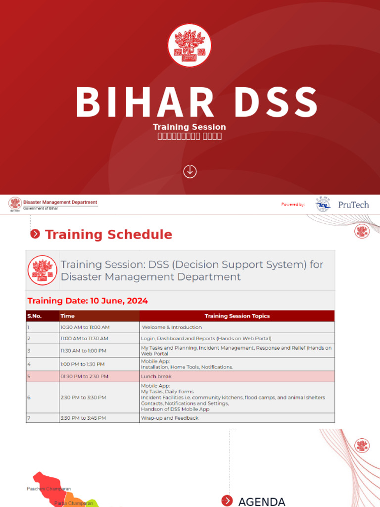 Bihar DSS Training for Officers | PDF | Emergency Management | Computing