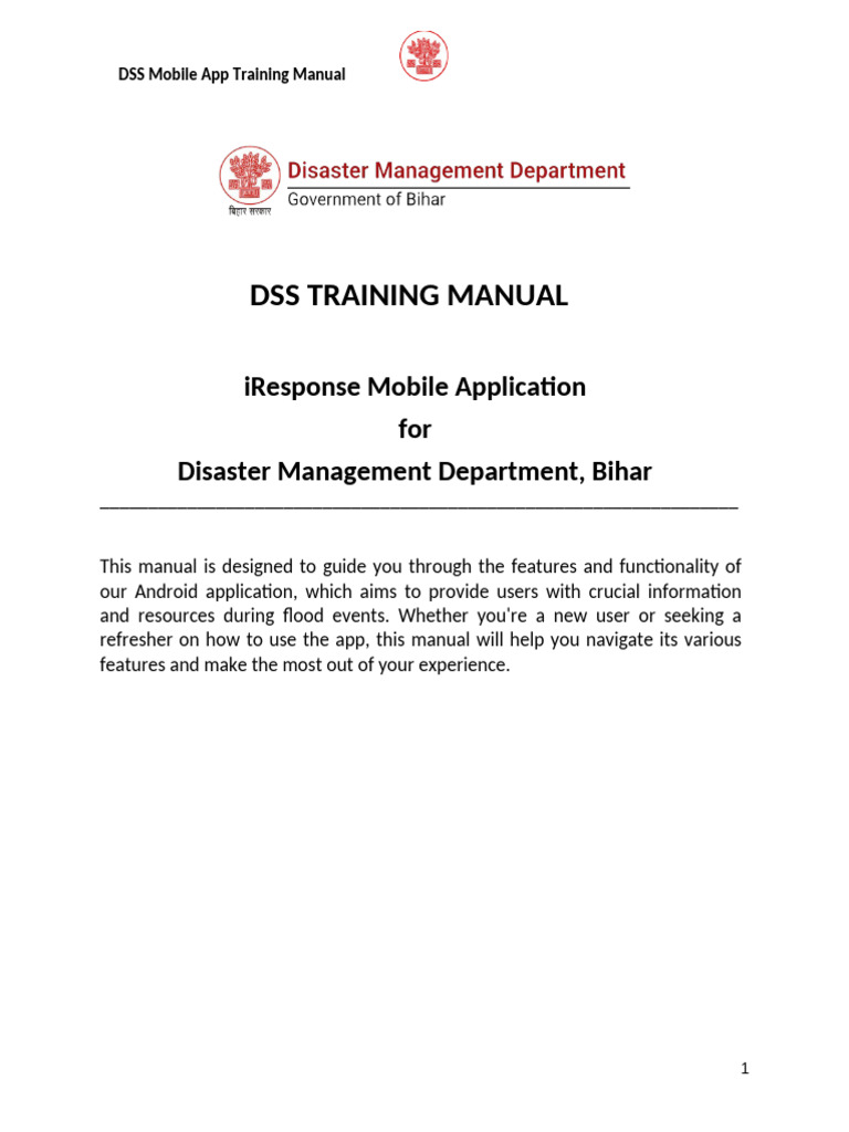 DSS Mobile English Training Manaual (09!06!24) | PDF | Mobile App ...