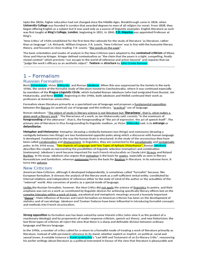 Literary Theory Etc | PDF | Deconstruction | Liberal Arts Education Literary Theory Etc | PDF | Deconstruction | Liberal Arts Education