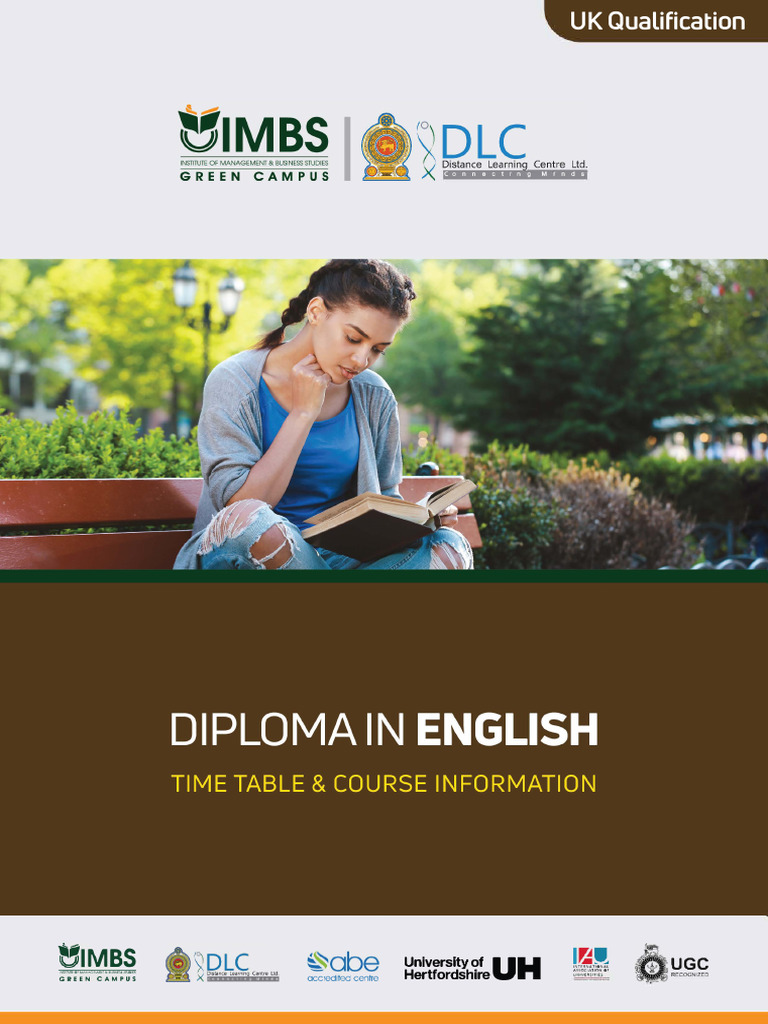 Diploma in English Course Guide | PDF