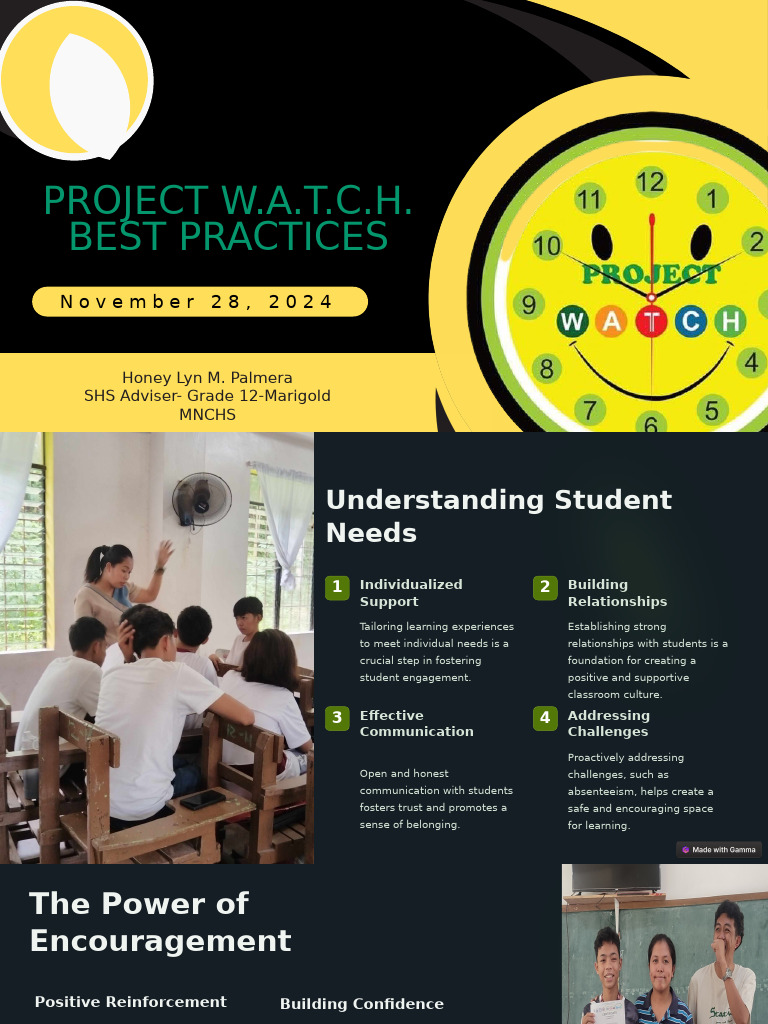 Best Practices for Student Engagement | PDF | Learning | Classroom ...
