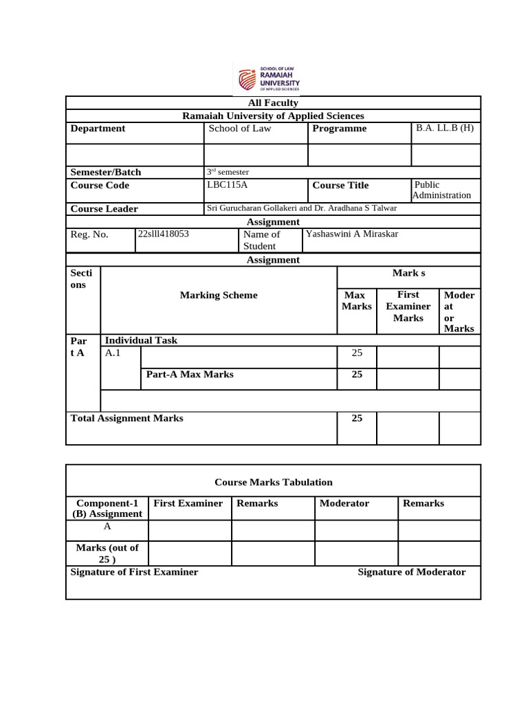 Public Administration Assignment | PDF | Governance | Public Administration